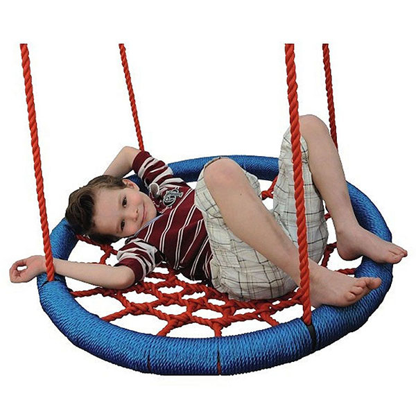 Ljuljaška Gnezdo za decu prsten crveni, 85cm Woody 91401