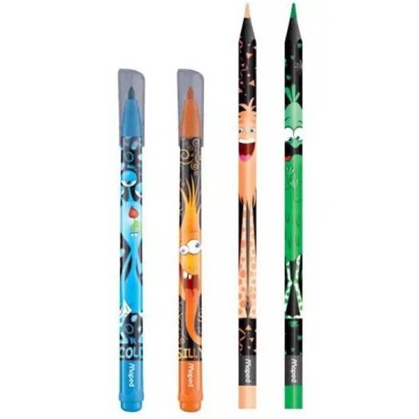 MAPED flomaster 12 + bojice 15 MONSTER M984718