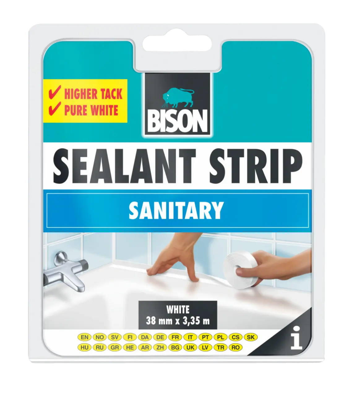 SEALANT STRIP 38MM BISON TRAKA 041940