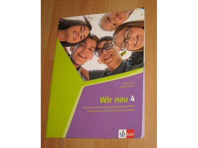 8. WIR NEU 4 KLET RADNA SVESKA KAO NOVA
