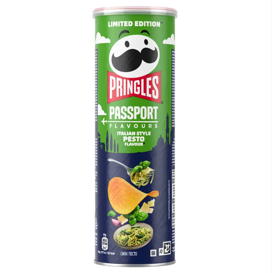 Pringles Čips Italijanski pesto, 165 g