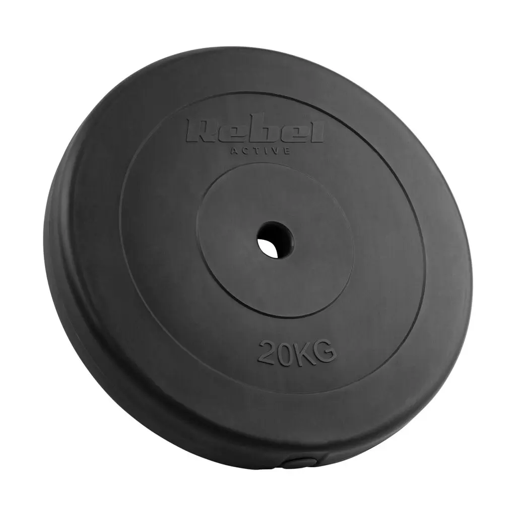 Rebel Active Bitumenski teg RBA-2119, 20 kg, 31 mm, Crni