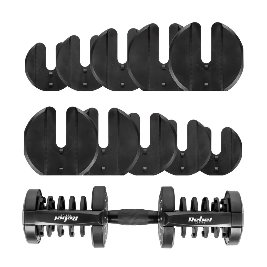 Rebel Set podesivih tegova Active RBA-2304, 40 kg, 17 komada