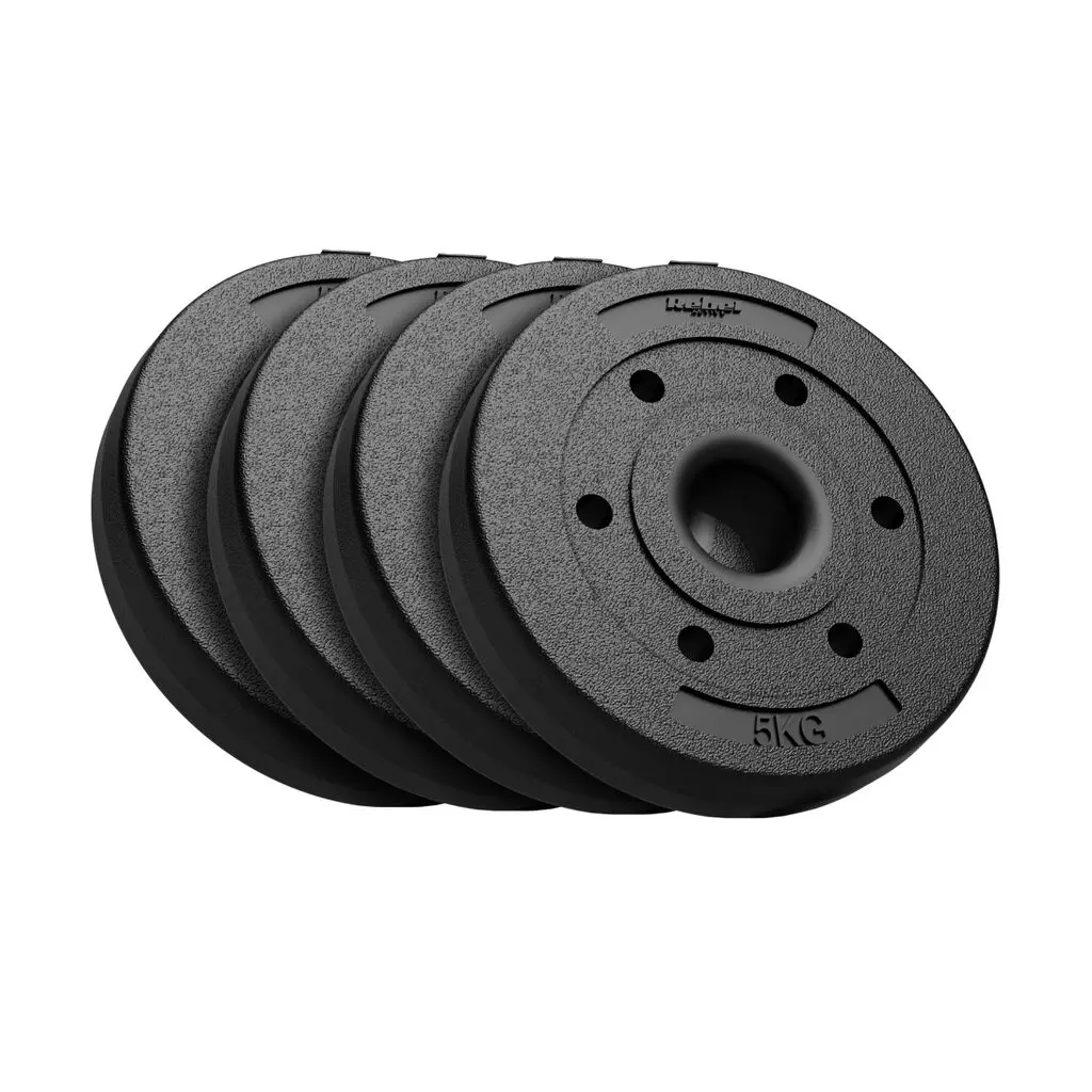 Rebel Active Set bitumenskih tegova RBA-2138, 4x5 kg, 51 mm, Crni