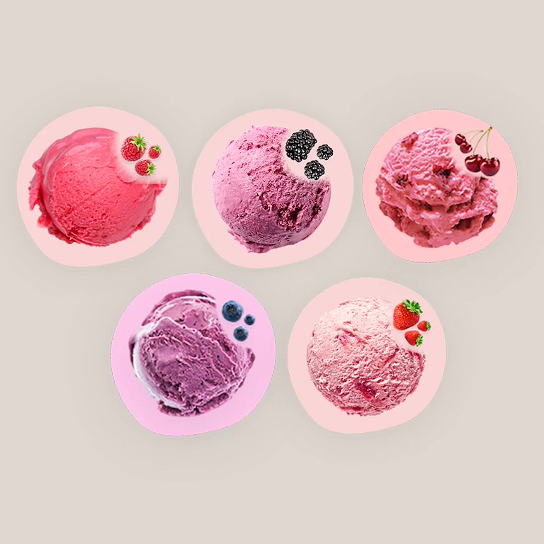 PAKET VOĆNIH SLADOLEDA - 5 UKUSA