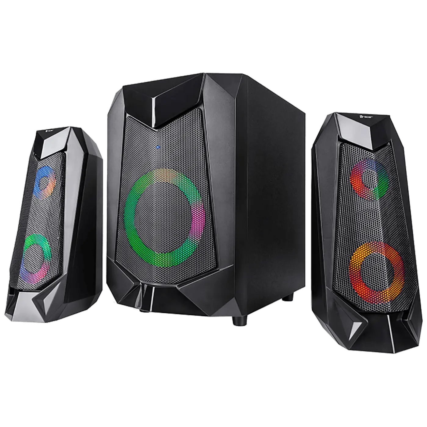 Tracer Zvučnici Hi-Cube, 20 W, USB, Bluetooth, RGB, Crni