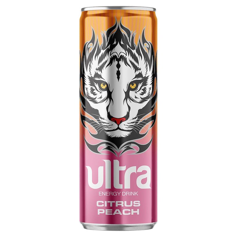Napitak energetski ultra citrus peach 0,5l can