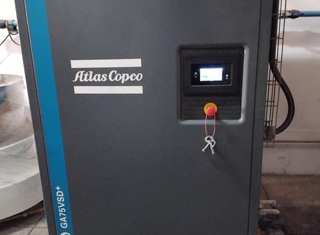 Kompresor Atlas-Copco GA75 VSD+