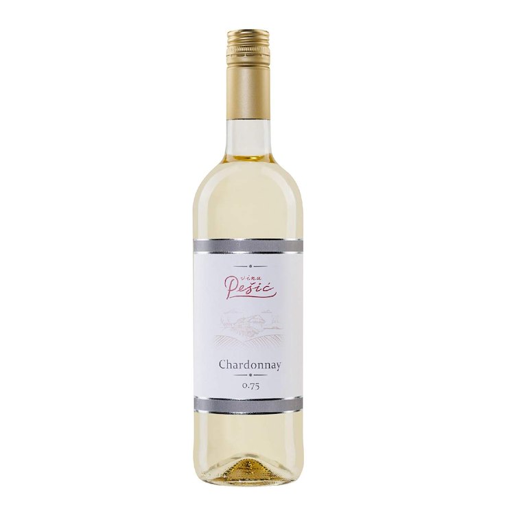 Vinarija pešic vino belo chardonnay 0,75l