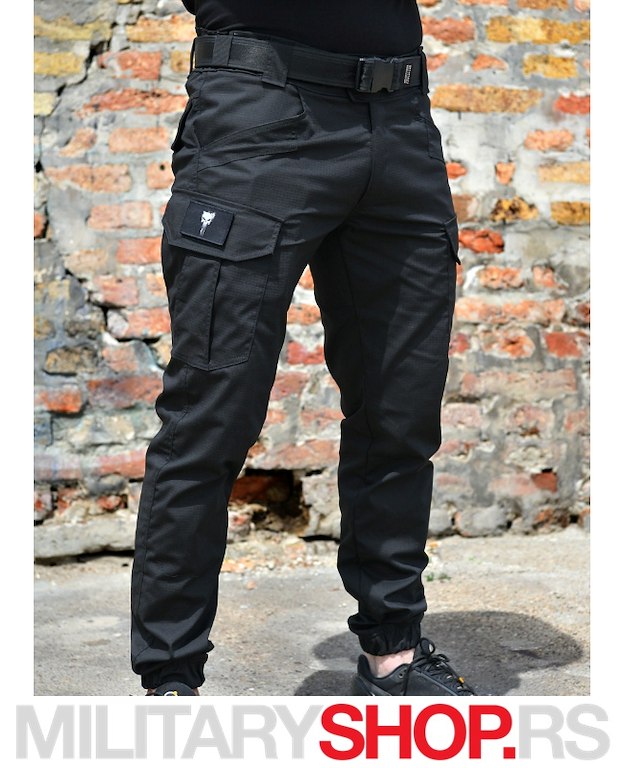 Crne Taktičke Pantalone Predator Flex