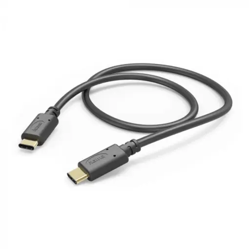 Charging-Data Kabl, USB Type-C-USB Type-C, 1m Crni, HAMA