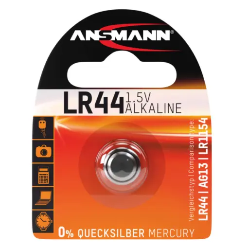 Baterije Alkalne dugmetaste LR44 / LR1154 / AG13 Ansmann
