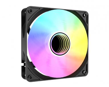 RAIDMAX ARGB Ventilator NV-IX120FBP PWM crni