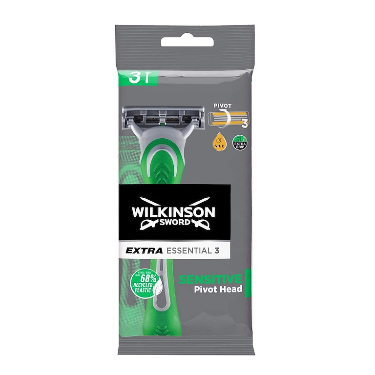 Wilkinson brijač extra essential 3 sensitive 3/1 wilkinson