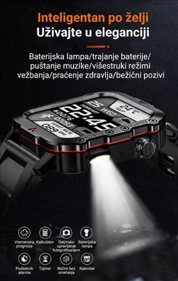 NOVO! Pametni sat Q11 – Bluetooth pozivi + Lampa