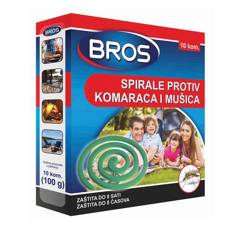 BROS Spirale BROS protiv komaraca 10 kom BROS
