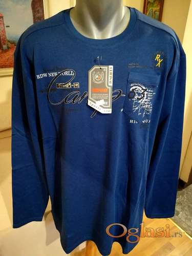 Novi muski pamucni duks Redway u velikom broju 3XL 4XL Plavi Novo