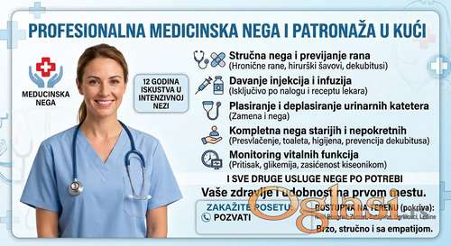 PROFESIONALNA MEDICINSKA NEGA I PATRONAŽA U KUĆI