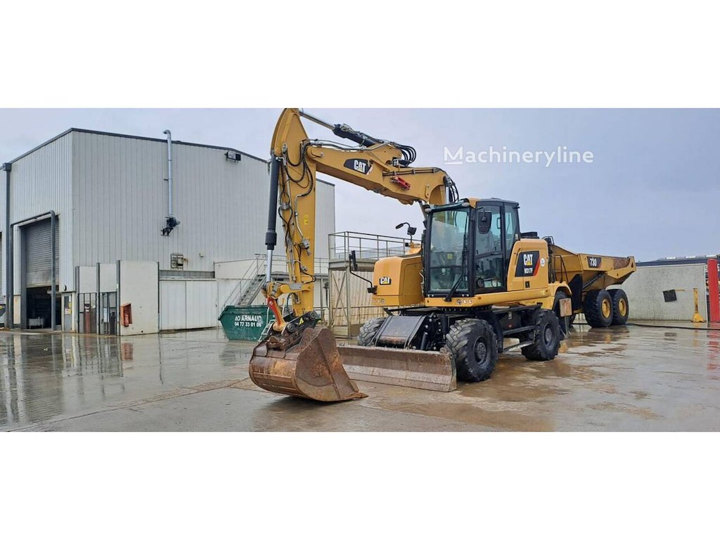 Caterpillar M317F bager točkaš