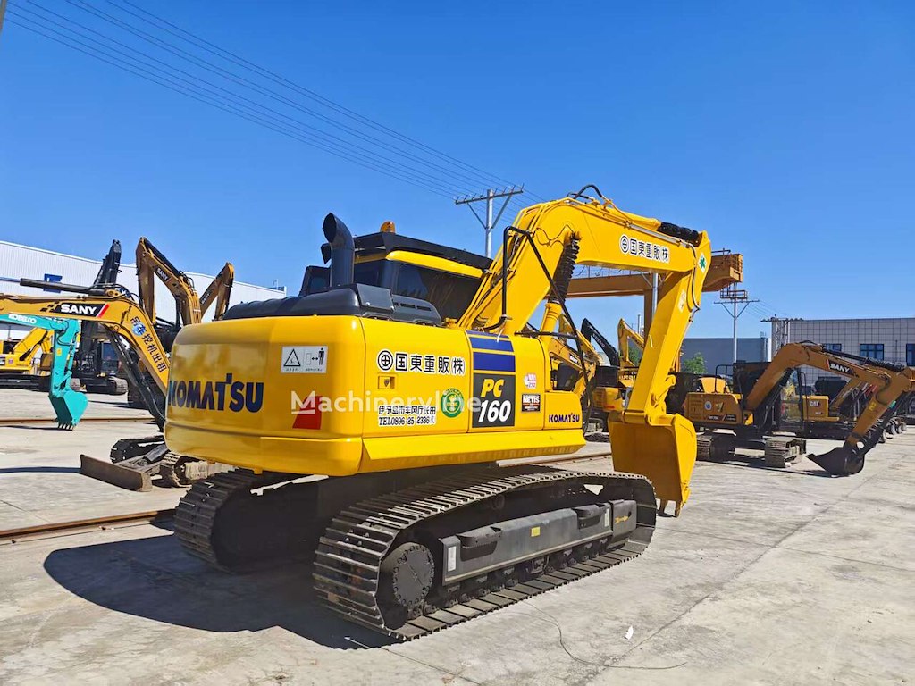 Komatsu PC160 bager guseničar