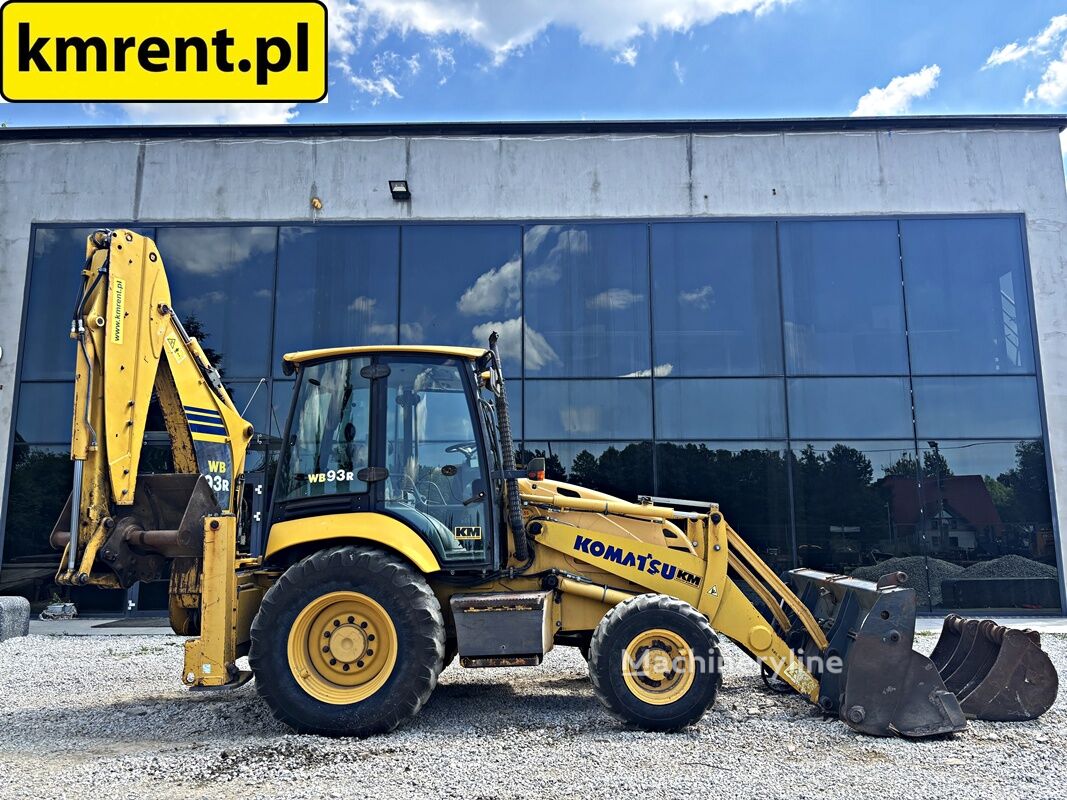 Komatsu WB93R KOPARKO-ŁADOWARKA 2008R. MTH:3807! | JCB 3CX CAT 432 428 C bager-utovarivač