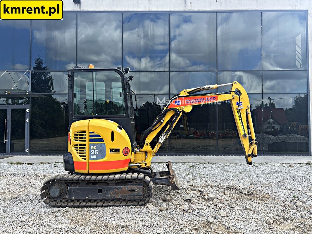 Komatsu PC 26 MR-3 mini bager