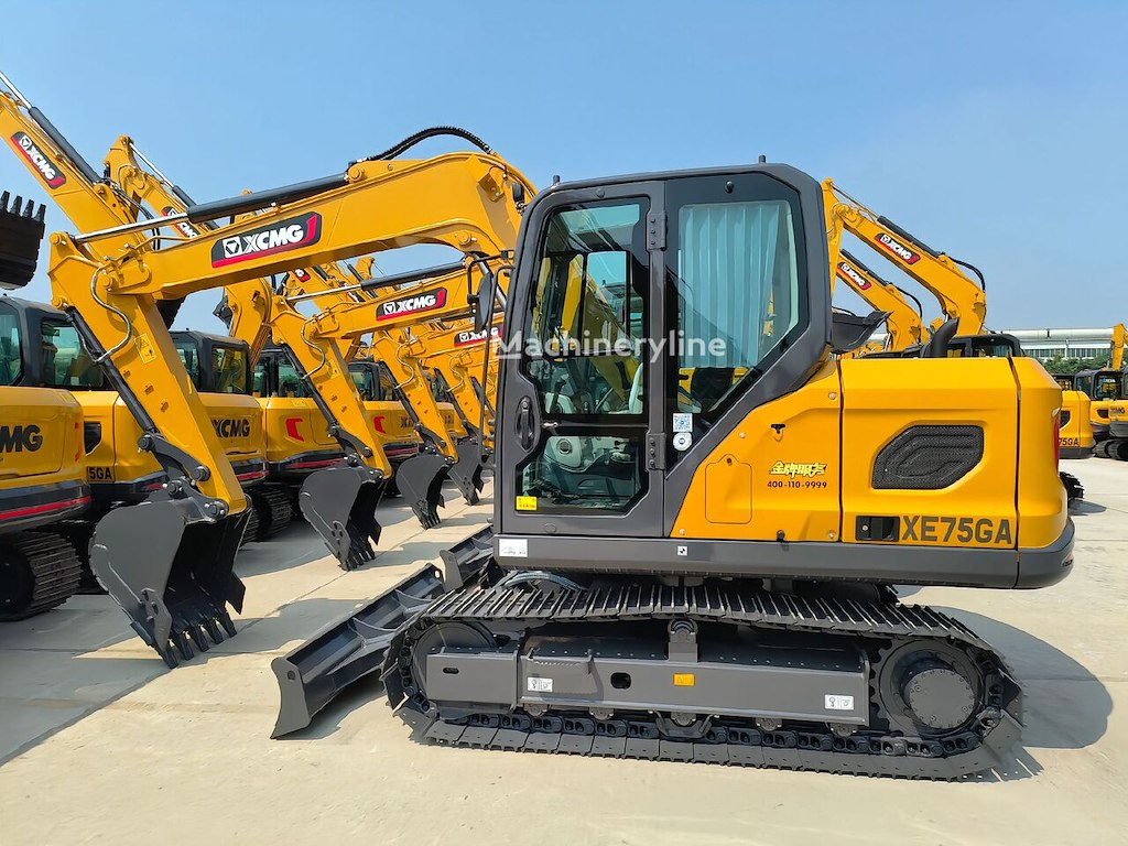 Novi XCMG XE 75GA mini bager