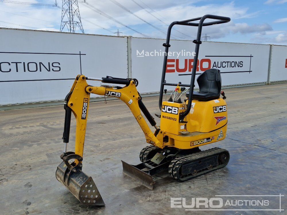 Prodaje se JCB 8008CTS mini bager na aukciji