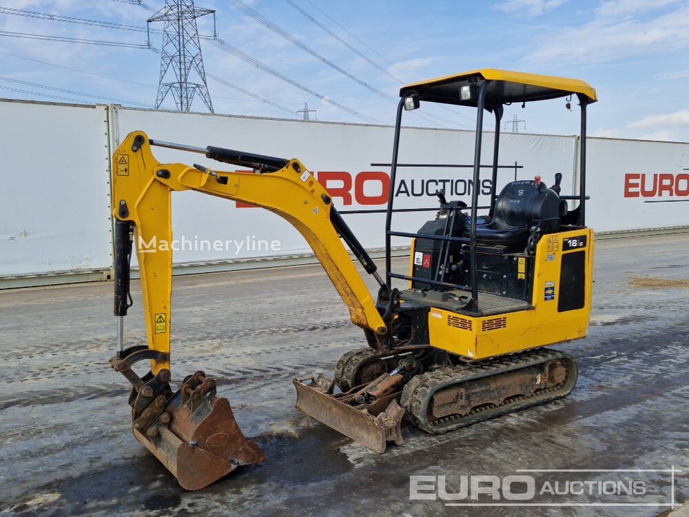 Prodaje se JCB 16C-1 T3 mini bager na aukciji
