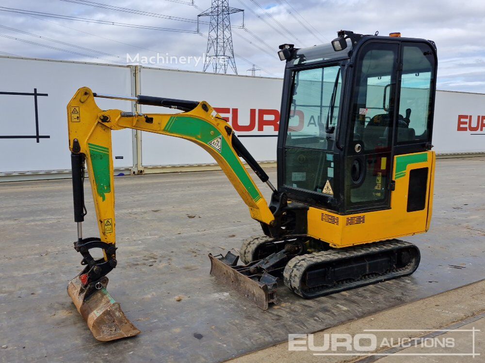 Prodaje se JCB 16C-1 T3 mini bager na aukciji