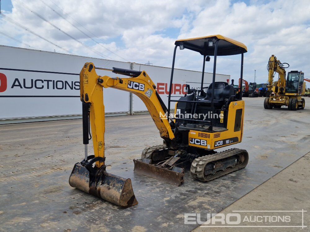 Prodaje se JCB 16C-1 T3 mini bager na aukciji