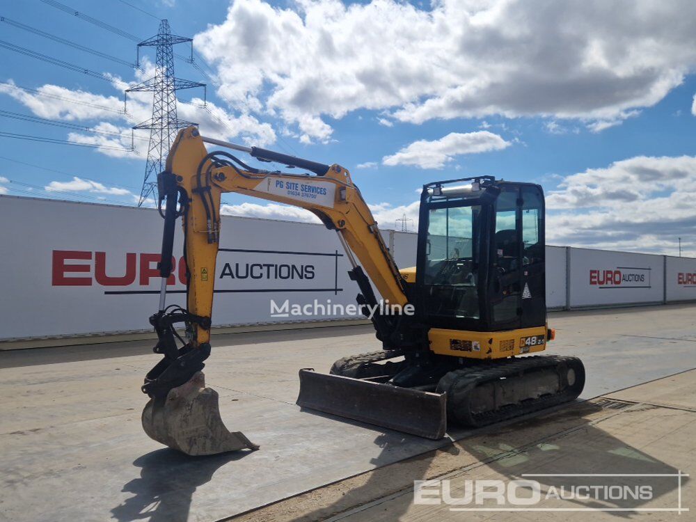Prodaje se JCB 48Z-1 mini bager na aukciji