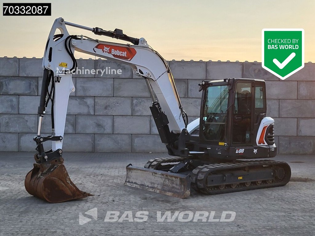 Bobcat E88 A/C midi bager