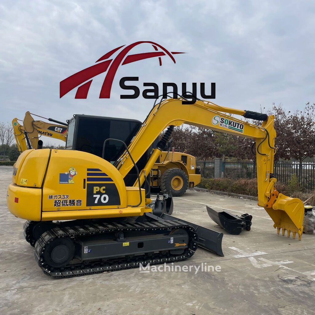Komatsu PC70 mini bager