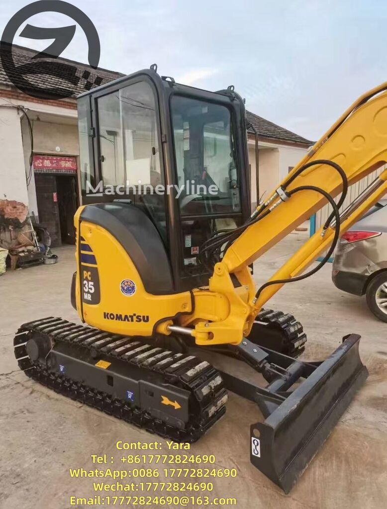 Komatsu PC35MR mini bager
