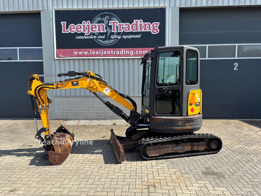 Bobcat E26 EM mini excavator, 2017 year, 3x buckets!! mini bager