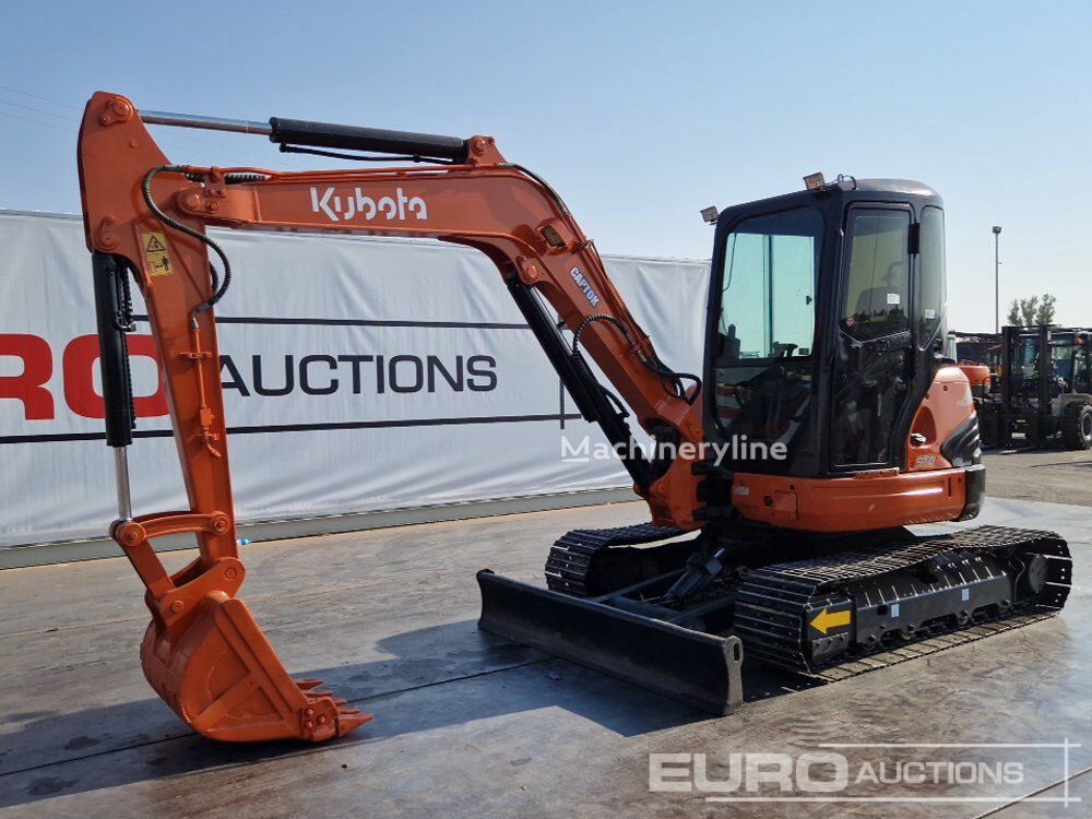 Prodaje se Kubota U55-4 mini bager na aukciji