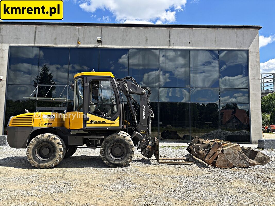 Mecalac 12 MTX KOPARKO-ŁADOWARKA 2014R. | MECALAC MSX MXT 714 JCB 3CX bager s dubinskom kašikom