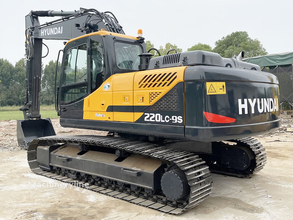 Hyundai Robex 220LC-9S bager guseničar