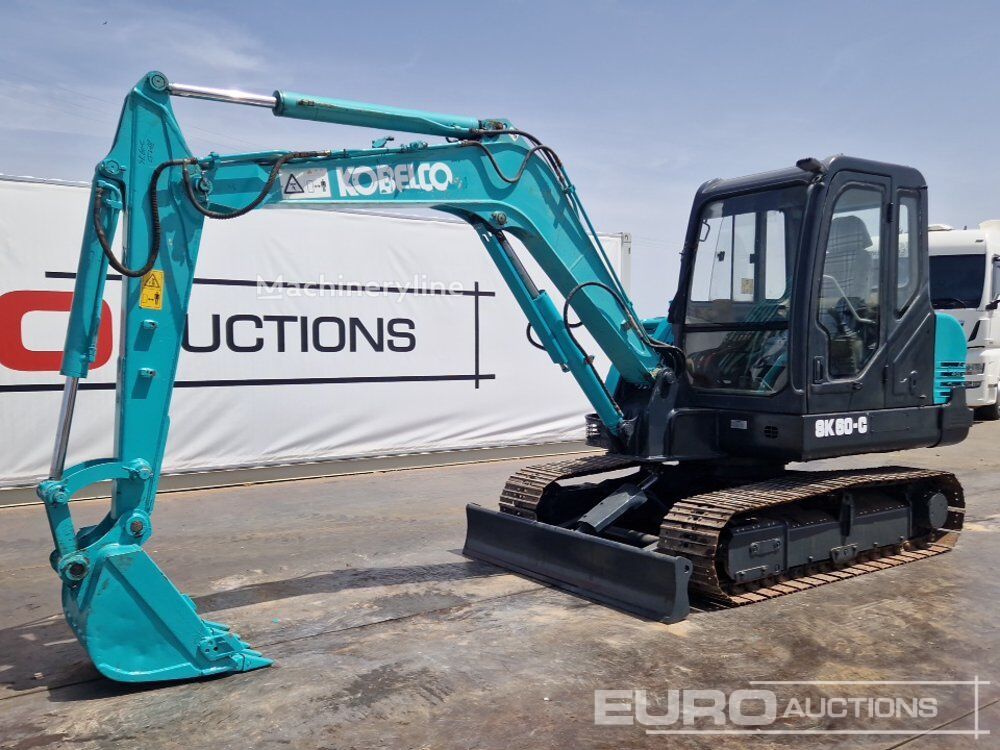 Prodaje se Kobelco SK60-C mini bager na aukciji