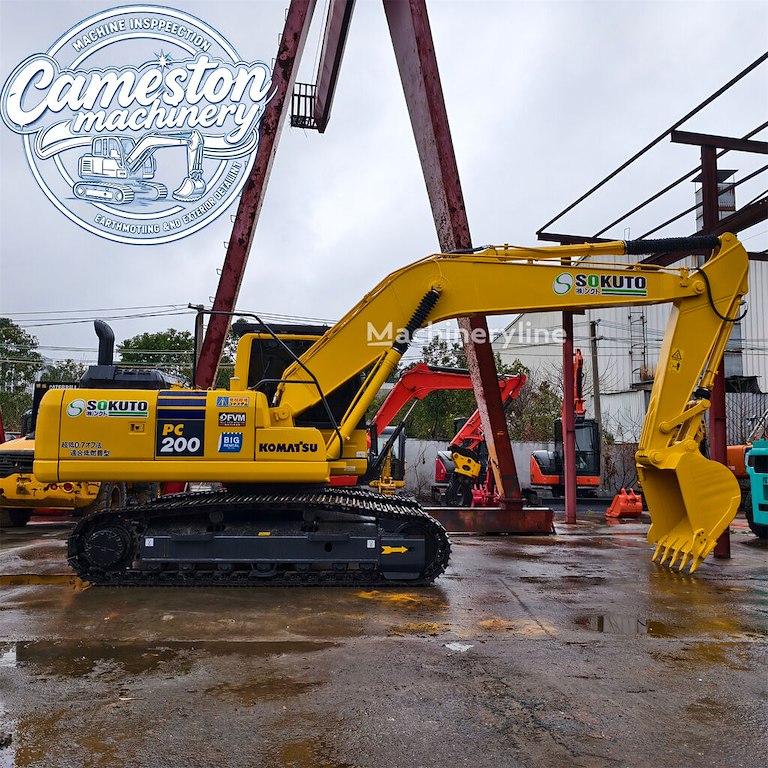Komatsu PC400 bager guseničar