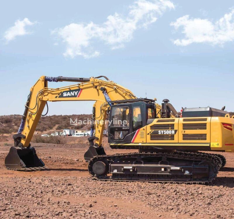 Novi Sany SY500H Excavator bager guseničar