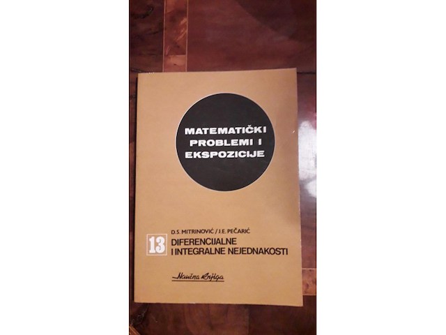 Mitrinović Diferencijalne i integralne nejednakosti