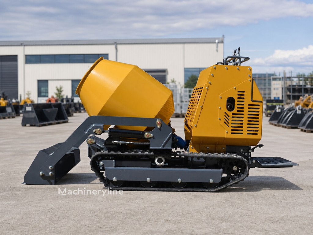 Novi Nicosail 750kg Mini Concrete Dumper kamion s mešalicom za beton