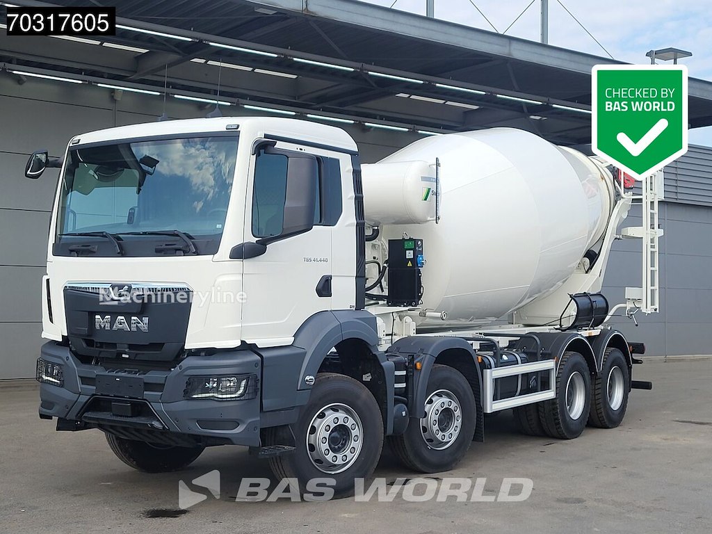 Novi MAN TGS 41.440 8X4 NEW! 12m3 Stetter Mixer Big-Axle Steelsuspension kamion s mešalicom za beton