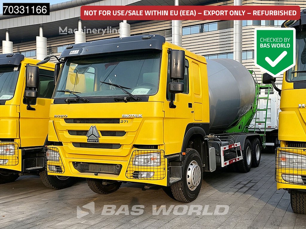 Novi Sinotruk Howo 371 6X4 Refurbished! Full Steel 12m3 mixer Manual Airco Euro 2 kamion s mešalicom za beton