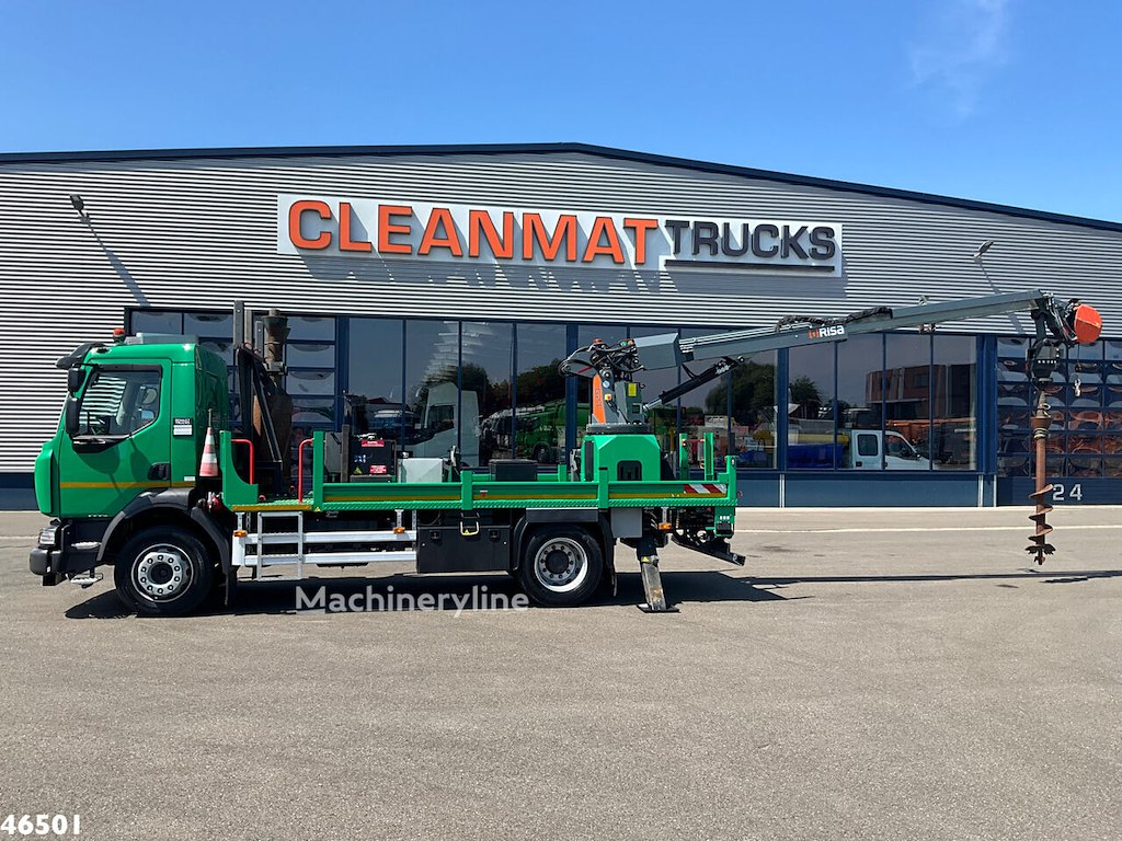 Renault D 260 Euro 6 Risa G2T Drilling installation Just 25.995 km! bušaća dizalica