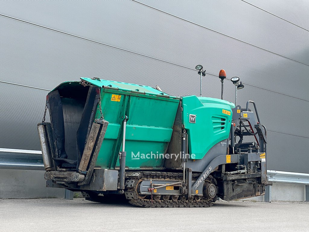 Vögele SUPER 800-3I asfaltni finišer guseničar