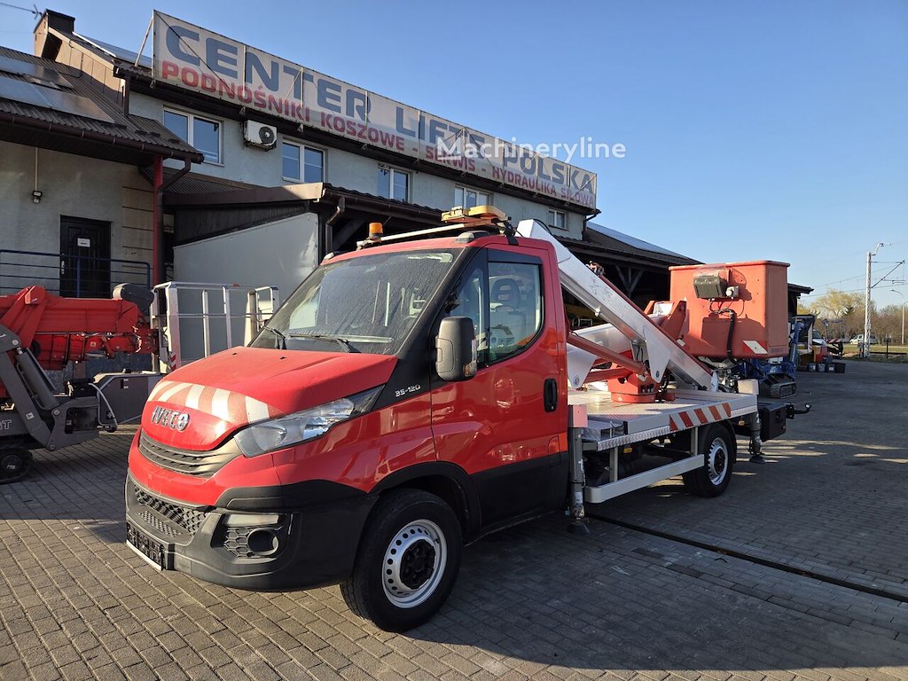 IVECO Daily 35S12 - 17 m multitel mx170 bucket truck boom lift auto dizalica s korpom