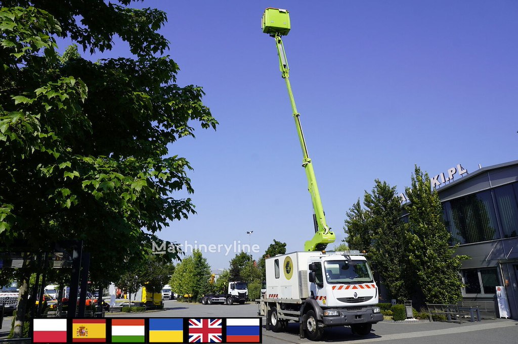 Renault Midlum 220 DXi / 50 tho. km! / France Elevateur 192 CPM auto dizalica s korpom